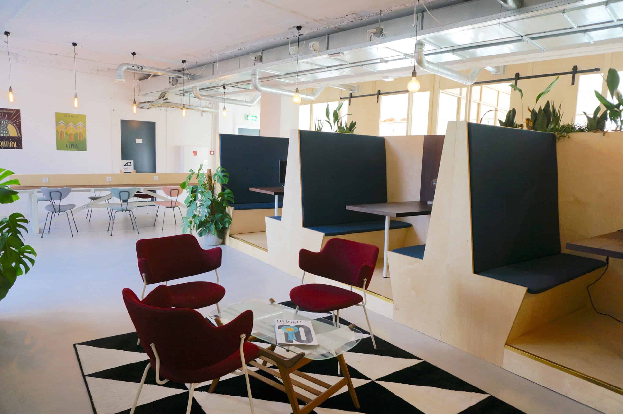 Coworking Day Pass at 42Workspace Tech Hub in Rotterdam